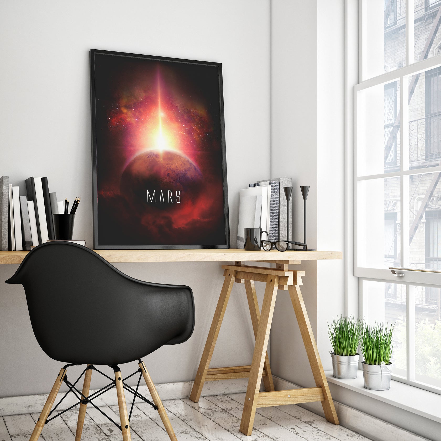 Planet Mars Poster